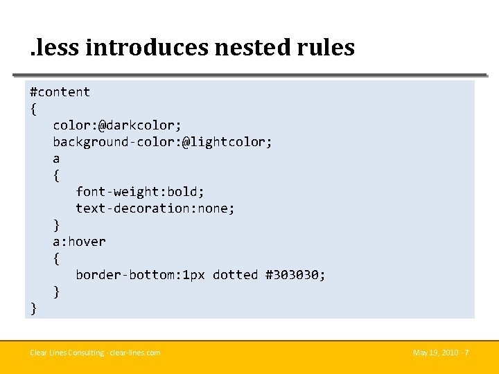 less less is more mathiasclearlines com Clear Lines
