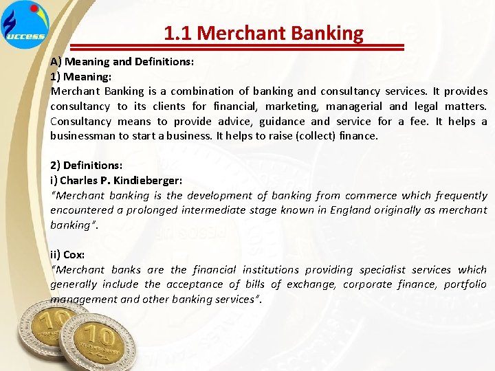 Unit 1 Merchant Banking 1 2 Indian Financial