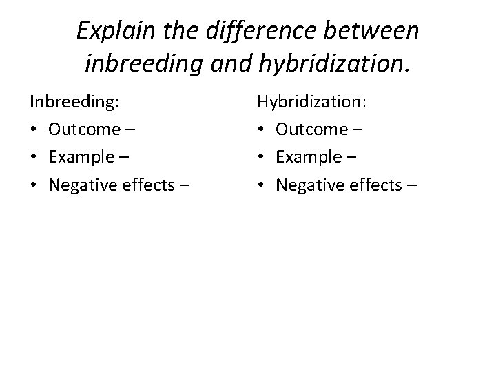Molecular Genetics and Biotech PART 2 Test Review