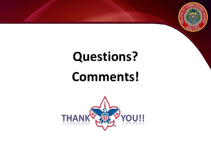 College of Commissioner Science MCS 352 Roundtable Is