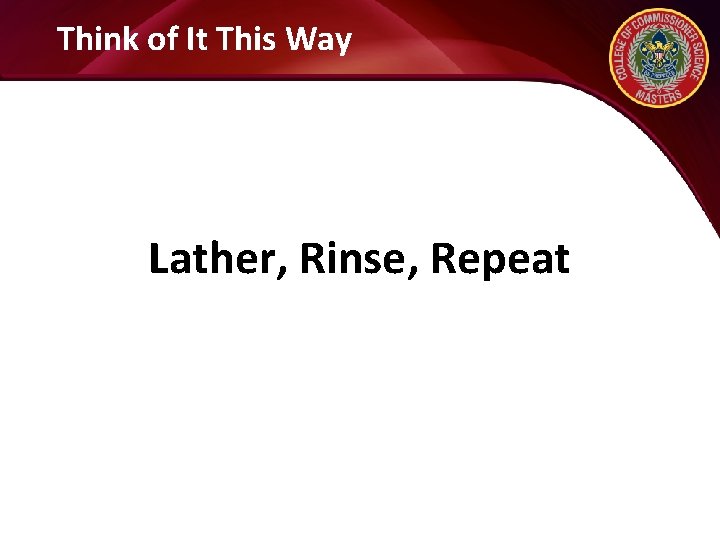 College of Commissioner Science MCS 352 Roundtable Is