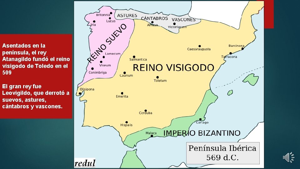 El reino visigodo origen y organizacin poltica Los