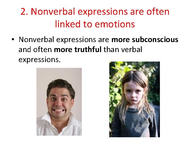 Chapter 3 Nonverbal Communication Part One Characteristics of