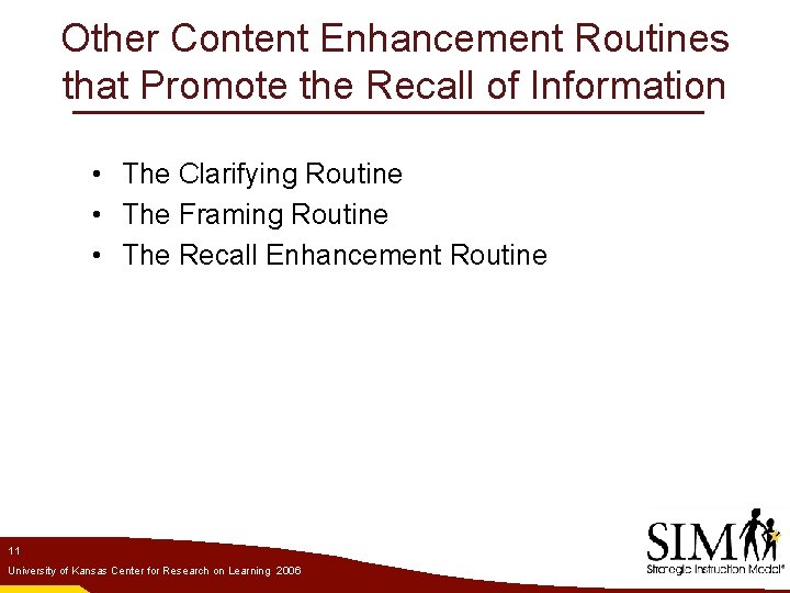 The Vocabulary LINCing Routine Trainers Guide developed by