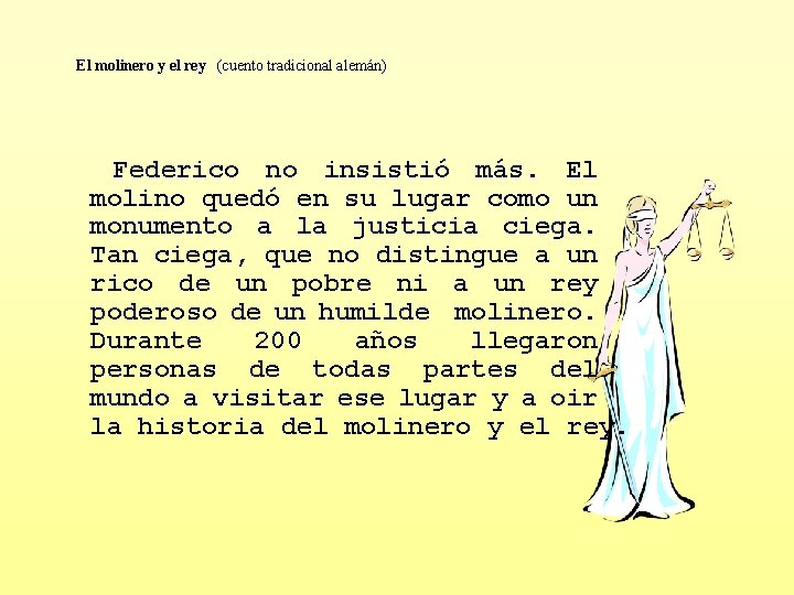 El molinero y el rey cuento tradicional alemn