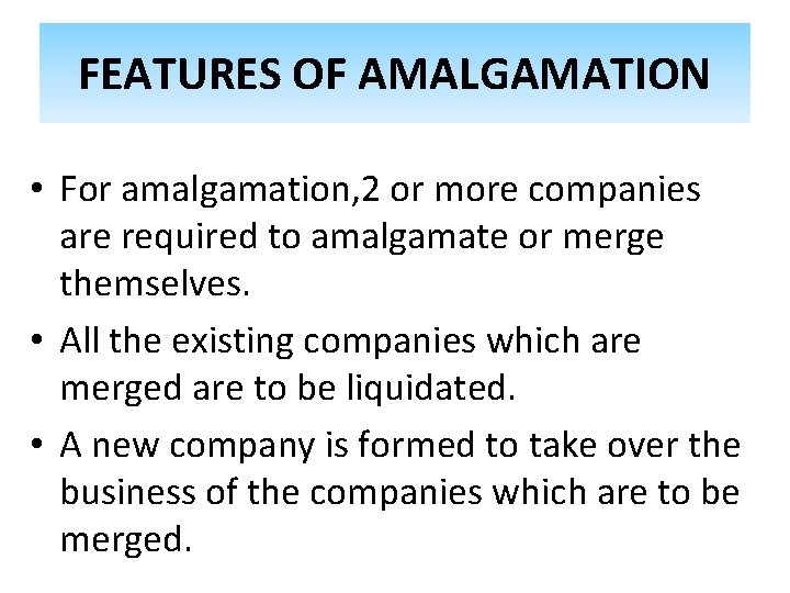 ACCOUNTING FOR AMALGAMATION Made By Babita Sharma 36