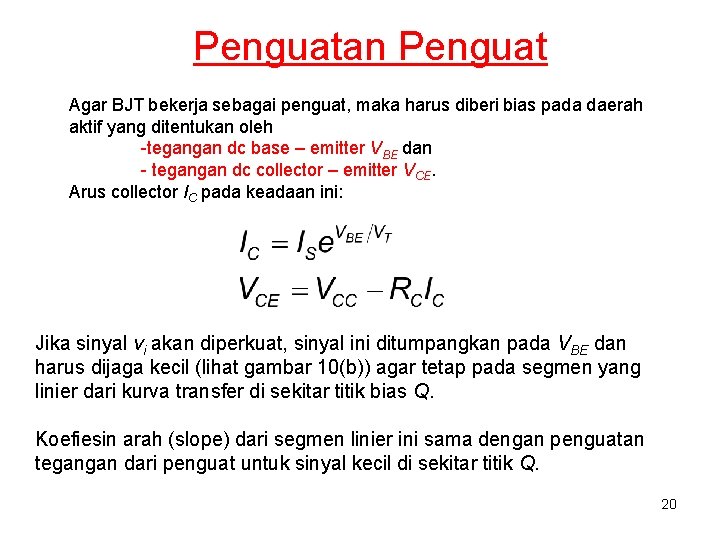 Bipolar Junction Transistor BJT 1 Stuktur divais dan