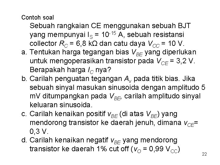 Bipolar Junction Transistor BJT 1 Stuktur divais dan