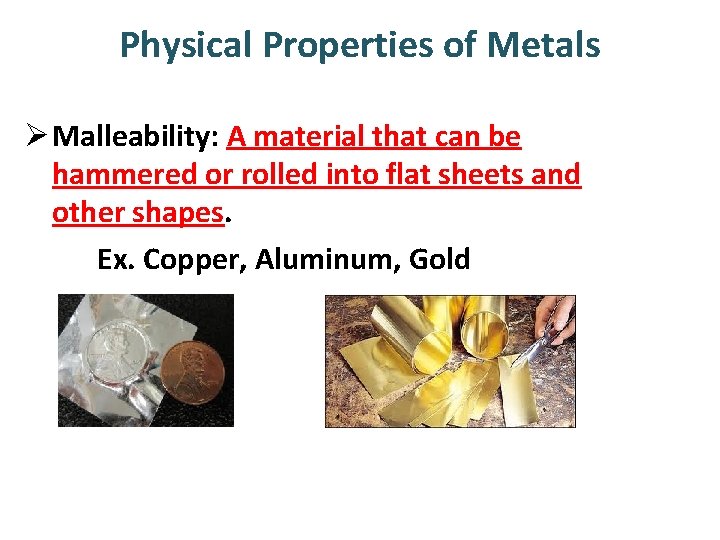The Periodic Table of Elements Metals Nonmetals Metalloids