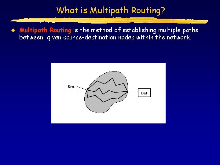 Multipath Routing Ph D Research Proposal Ron Banner