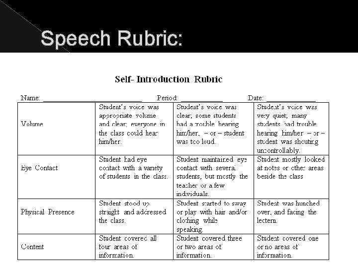 Please place your decorated nametag on your desk