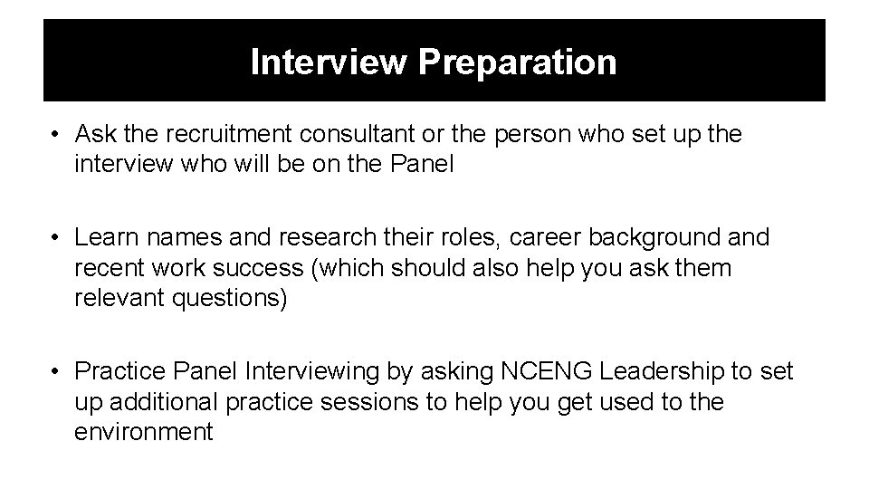 Panel Interview Workshop Panel Interview Workshop Why Companies