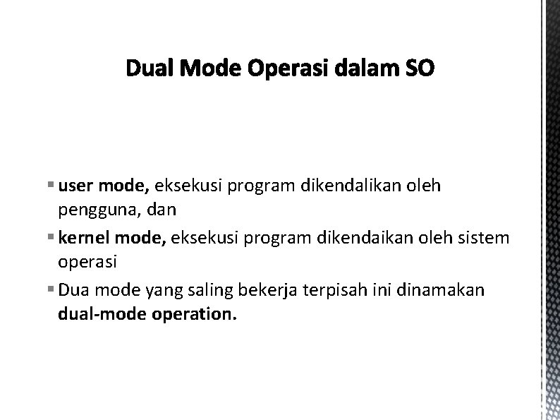 Sistem Operasi Konsep Dasar Sistem Operasi Prepared By