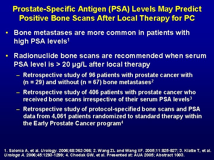 Risk Factors for the Development of Bone Metastases