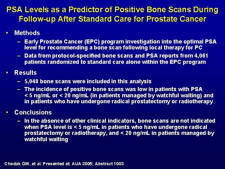 Risk Factors for the Development of Bone Metastases