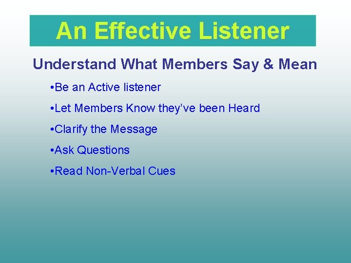 Member Service Excellence Communication Essentials Make a Human