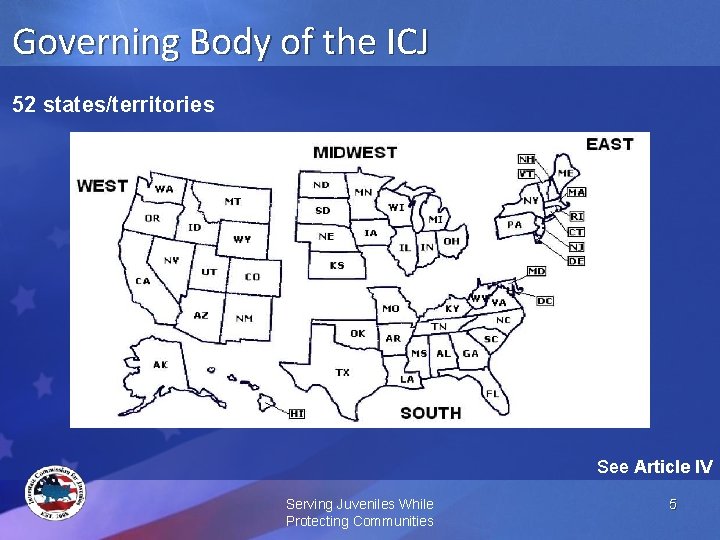 Interstate Compact for Juveniles Judicial Training Revised December