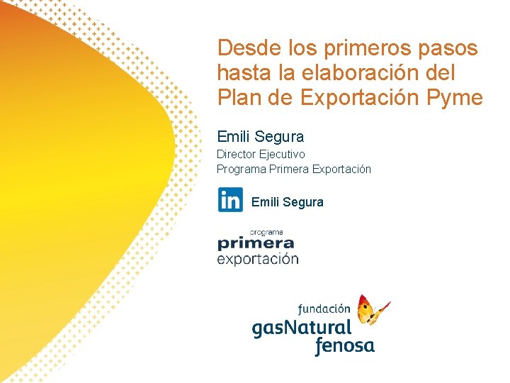 Desde los primeros pasos hasta la elaboracin del