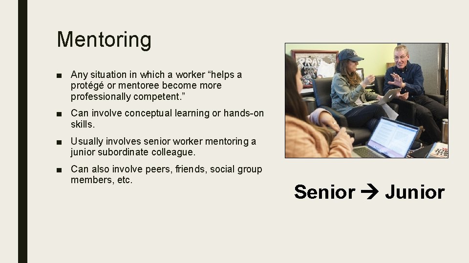 MENTORING AND REVERSE MENTORING IN PUBLIC RELATIONS WHAT