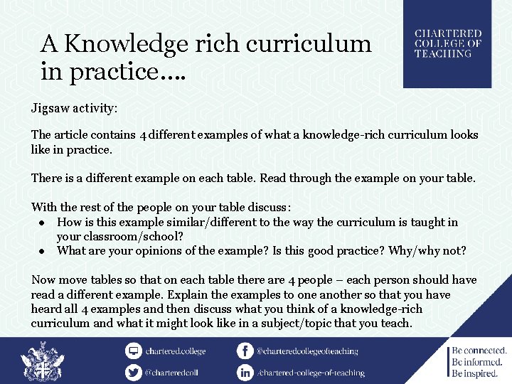 Curriculum Design CPD Pack Design CPD pack A