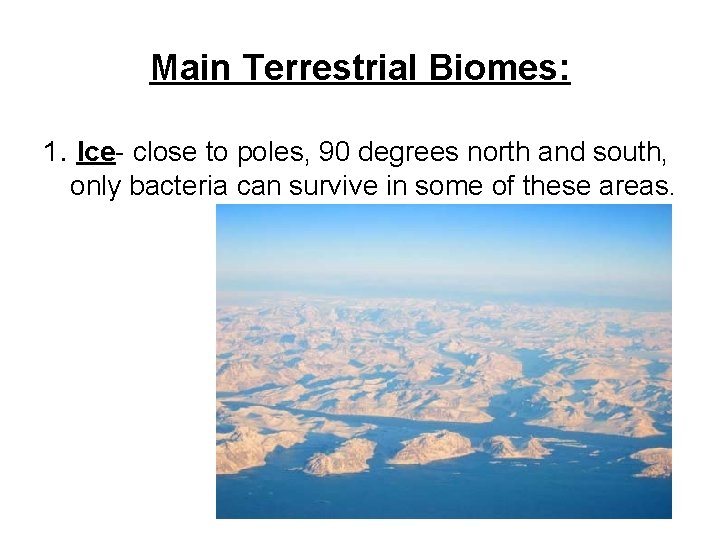 Chapter 3 Communities and Biomes How do communities