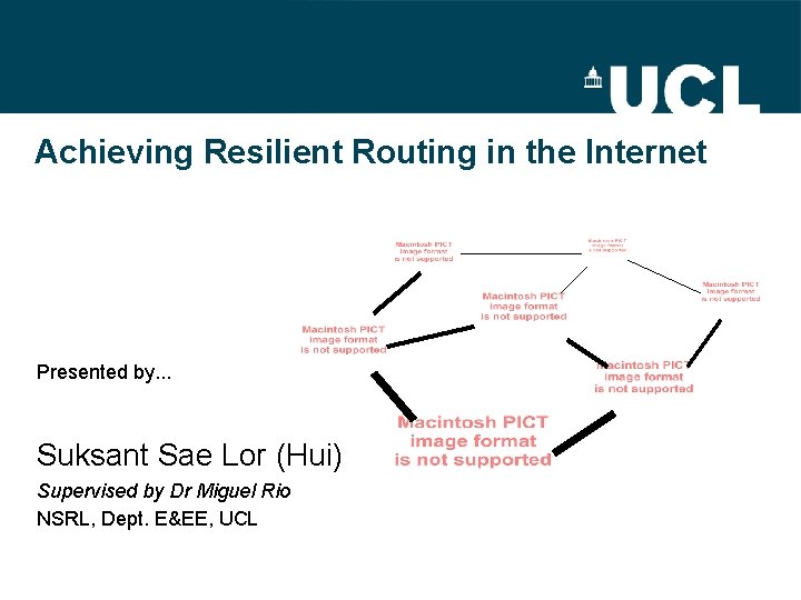 Achieving Resilient Routing in the Internet Presented by