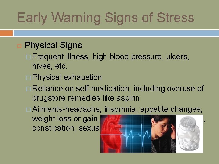 Stress Management Stress Management Lesson Plan Define Stress