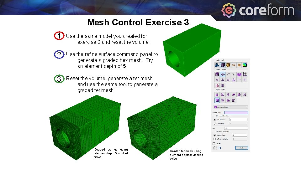 CUBIT FastStart Tutorial 11 Mesh Control Mesh Sizing