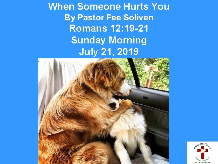 When Someone Hurts You By Pastor Fee Soliven