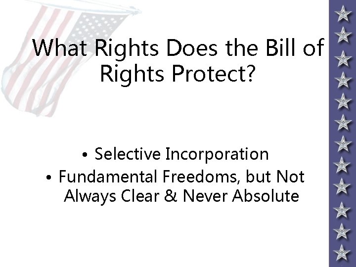 What Rights Does the Bill of Rights Protect