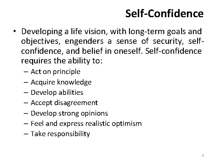 Self Management Project MGT 494 Lecture5 1 Recap