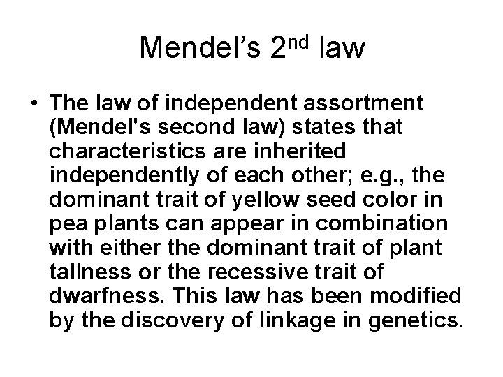 Basics of Heredity Gregor Johann Mendel The founder
