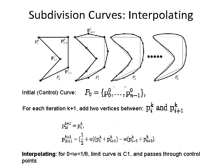 CS 559 Computer Graphics Lecture 36 Subdivision Surfaces
