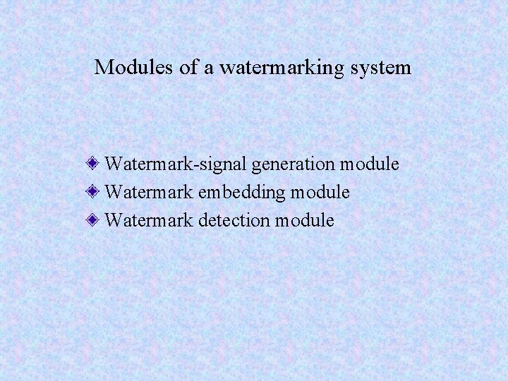 Audio Watermarking Charalampos Laftsidis Artificial Intelligence and ...