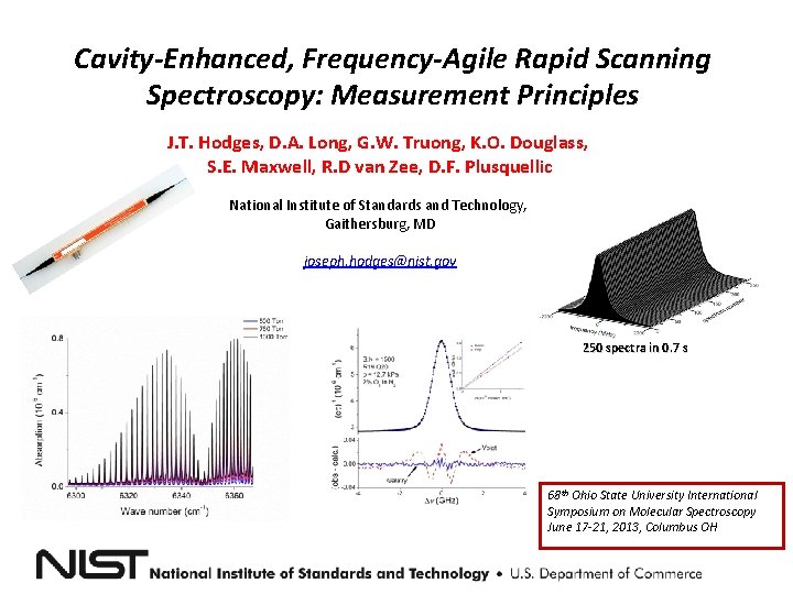 CavityEnhanced FrequencyAgile Rapid Scanning Spectroscopy Measurement ...