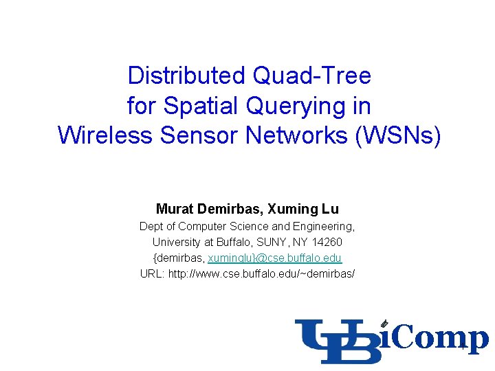 Distributed QuadTree for Spatial Querying in Wireless Sensor