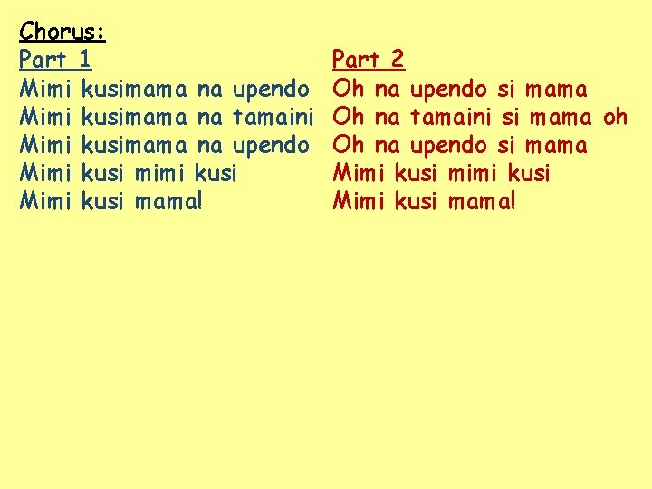 Kusimama Kusimama Mimi kusimama na upendo Mimi kusimama