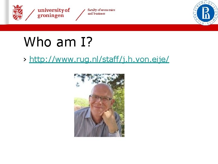 faculty of economics and business Strategic Corporate Finance