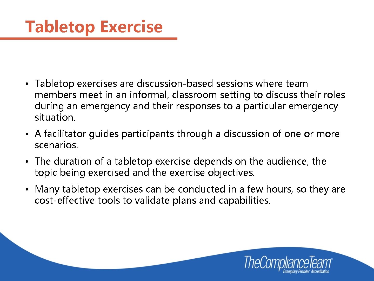 2020 Table Top Exercise The ViolentAgitated Patient Kentucky