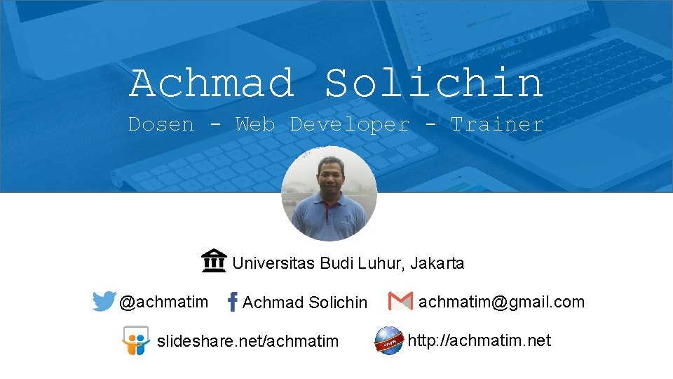 Artificial Intelligence dengan PHP Achmad Solichin achmatim Jakarta