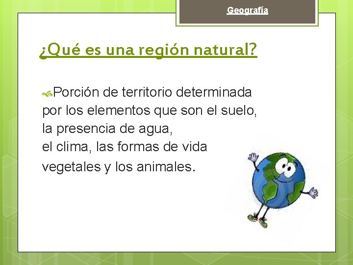 Regiones Naturales Ecosistemas Biomas Geografa Qu es una