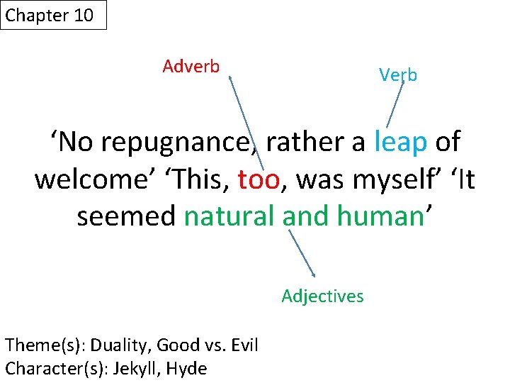 Chapter 1 Contrasting adverb The man trampled calmly