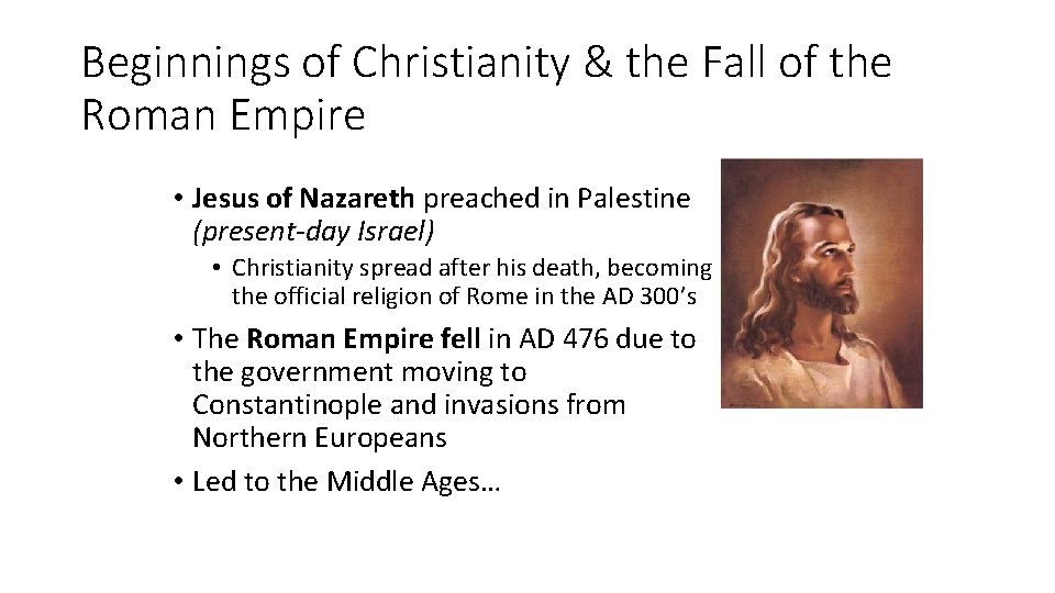 A Brief History of Europe Europe in AD