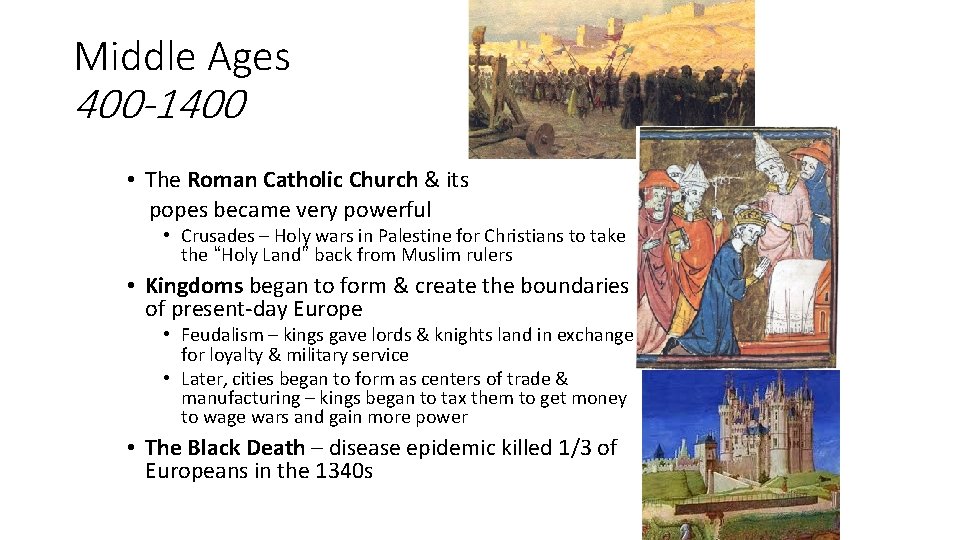 A Brief History of Europe Europe in AD