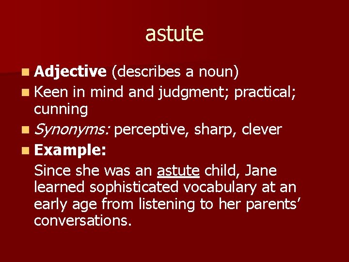 Building An Enriched Vocabulary Lesson 1 abdicate n