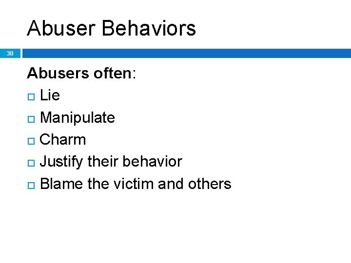Office on Violence Against Women ELDER ABUSE TRAINING