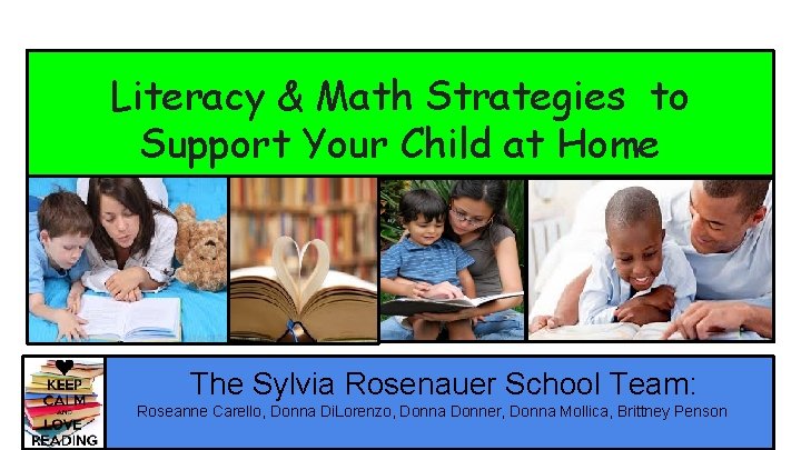 Literacy Math Strategies to Support Your Child at