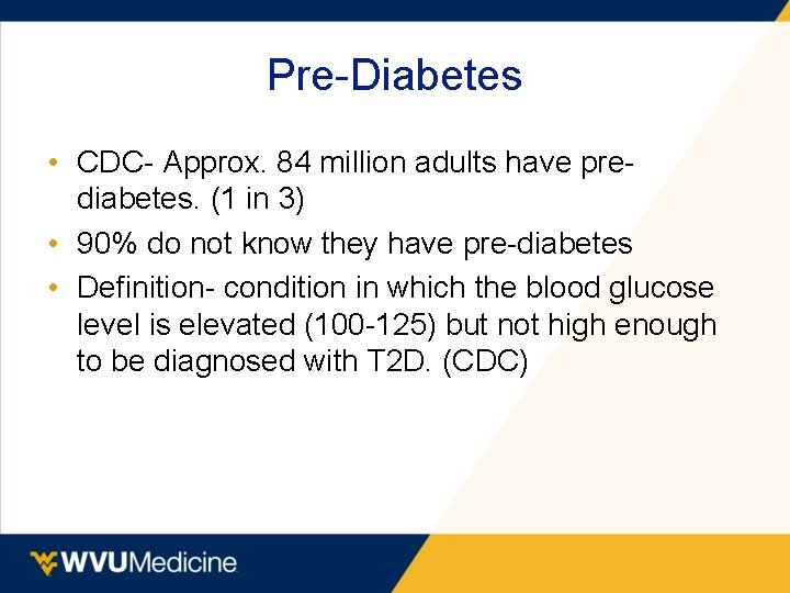 Potomac Valley Hospitals Group Lifestyle Balance Program Prediabetes