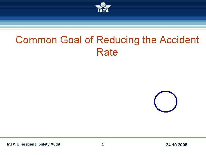 IATA Operational Safety Audit Gnther Matschnigg Senior VicePresident