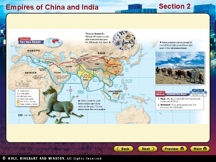 Empires of China and India Section 2 Chinese